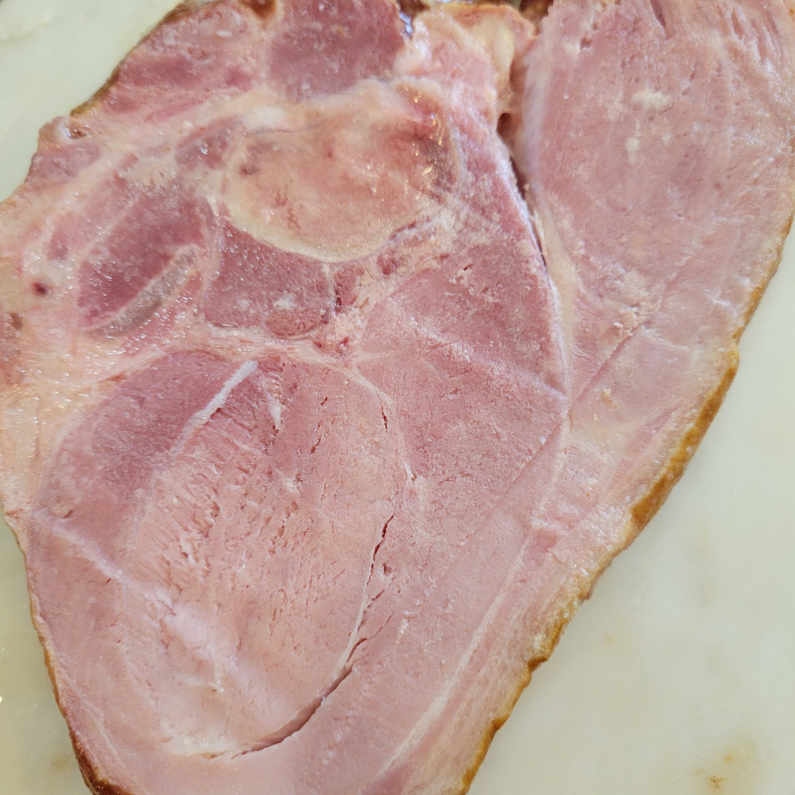 Ham Steaks, Bone-in - Hogs & Horns Homestead